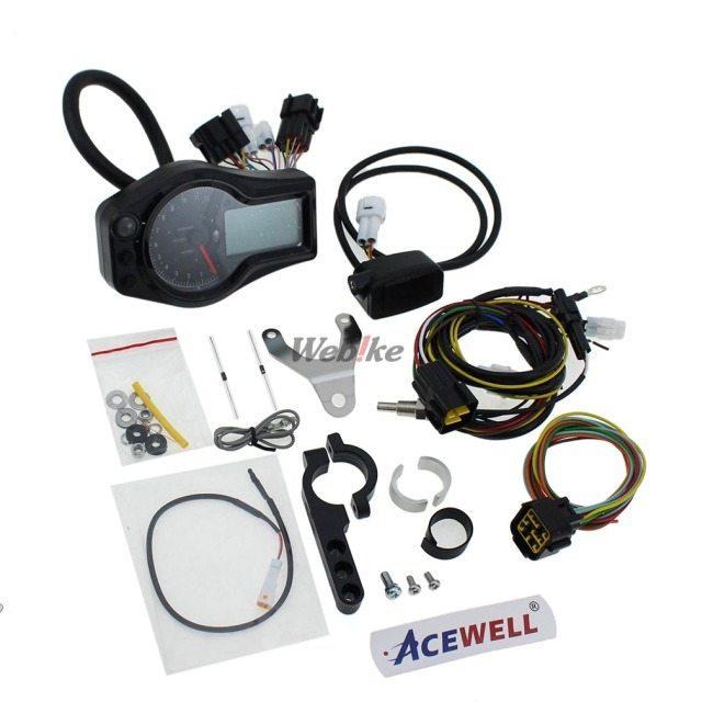 ACEWELL ACEWELL:エースウェル 多機能デジタルメーター 回転数：12000rpm :21428916:ウェビック1号店 - 通販 ...