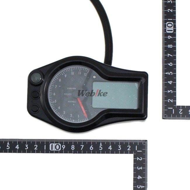 ACEWELL ACEWELL:エースウェル 多機能デジタルメーター 回転数：12000rpm :21428916:ウェビック1号店 - 通販 ...