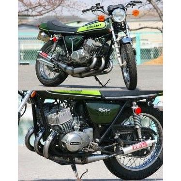 K2tec K2TEC ケイツーテック ストレートチャンバー TYPE-1 500SS KH500 KAWASAKI カワサキ チャンバー : ウェビック1号店 - 通販 - Yahoo!ショッピング