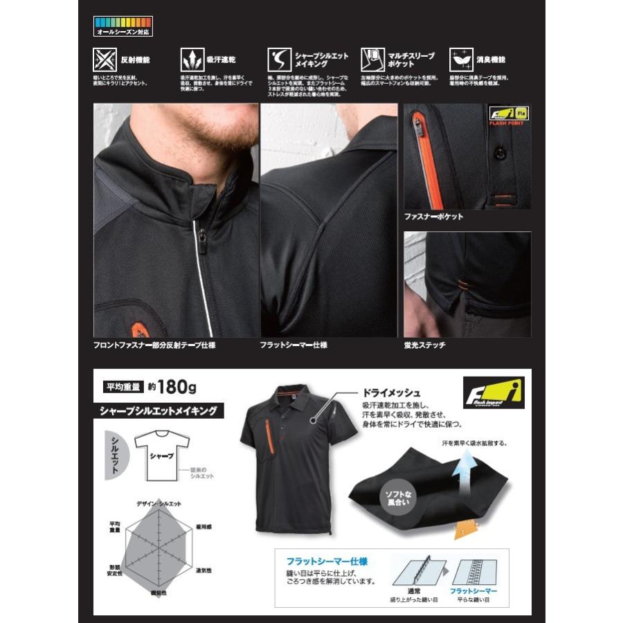 TSDESIGN TSDESIGN:ティーエスデザイン FLASH ロングスリーブハーフジップ 【5025】 サイズ：M :21581356:ウェビック1号店 - 通販 - Yahoo!ショッピング