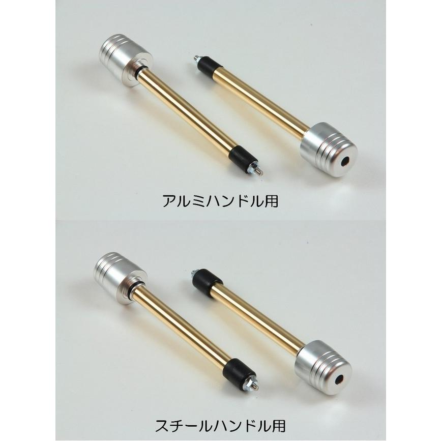 EFFEX EFFEX:エフェックス ハンドルバーウェイト BIG スチールハンドル用 カラー：シルバー :21697055:ウェビック1号店 - 通販 - Yahoo!ショッピング