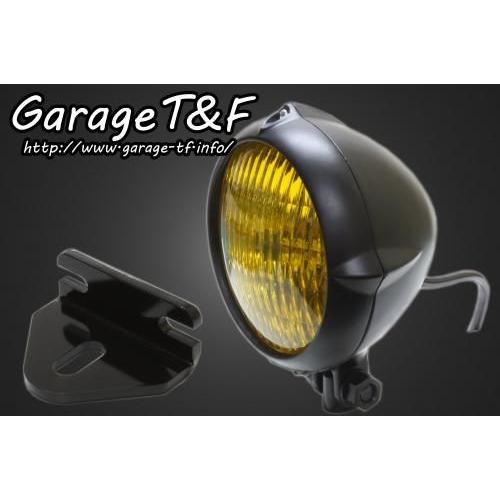 Garage T&F Garage T&F:ガレージ T&F 4.5インチビンテージライト＆ライトステーキット タイプE 250TR KAWASAKI カワサキ :21732943:ウェビック ...