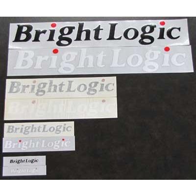 BrightLogic ブライトロジック ブライトロジック ステッカー カラー：白文字 / サイズ：L ステッカー・デカール 外装 : ウェビック1号店 - 通販 - Yahoo!ショッピング