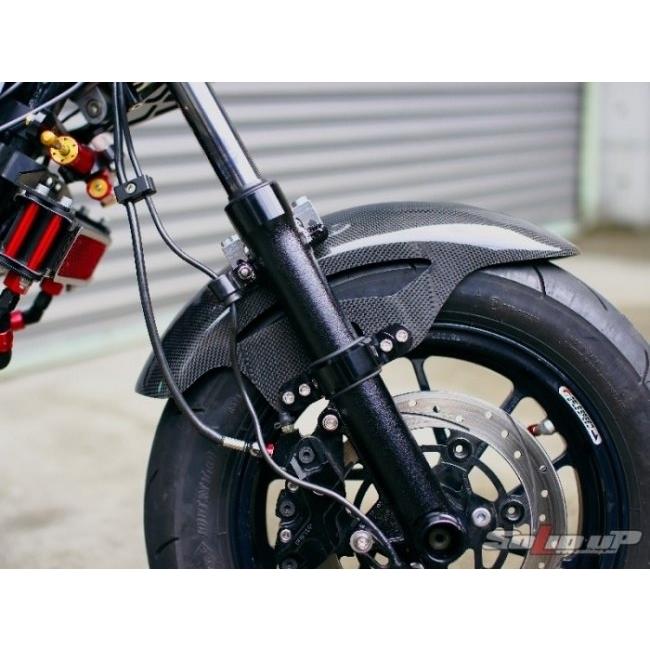 SOLID UP ソリッドアップ エイプ用 フロントフェンダー カラー：シルバー APE50 APE100 TYPE-D HONDA ホンダ フェンダー関連 外装 : ウェビック1号店 ...