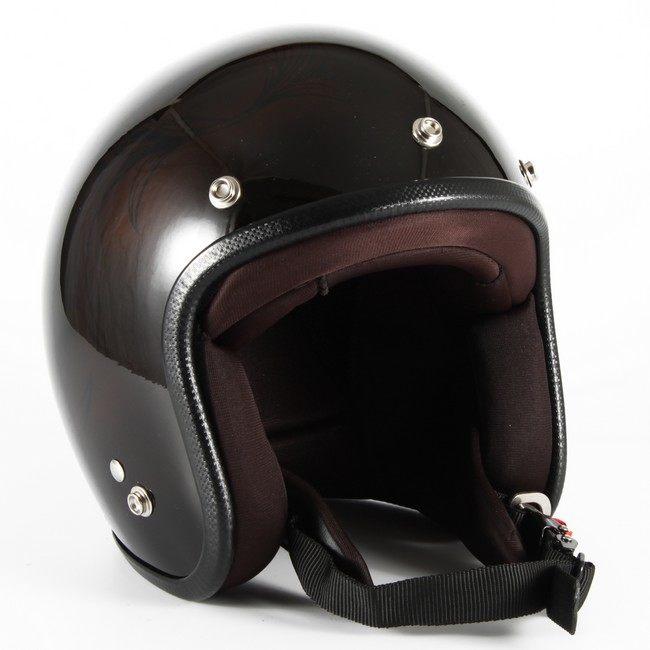 72JAM 72JAM:72ジャム ジェットヘルメット Leaf リーフ レディース ブラウン／ブラック :21826019:ウェビック1号店 - 通販 - Yahoo!ショッピング