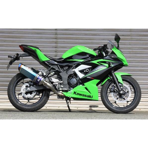 BEET ビート NASSERT-R Evolution ST250F用 ステンレスレーシングマフラー サイレンサー素材：クリアチタン ...
