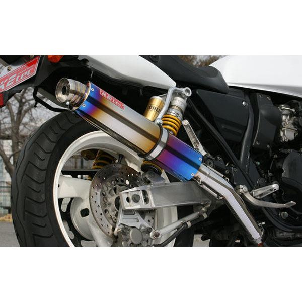 K2tec K2TEC ケイツーテック HORNET250 NITRO「ニトロ」 チタン 出口形状：3Pタイプ ホーネット250 HONDA ホンダ スリップオンマフラー マフラー : ウェ ...