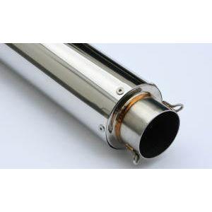 K2TEC ケイツーテック GPスタイル STDチタンサイレンサー カール 固定方法：スプリングフック / 外径・筒長・差込径/パンチング内径：86・280・60.5/P60 ...