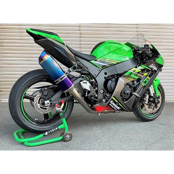 BEET ビート NASSERT(ナサート) R Evolution TypeII スリップオンマフラー サイレンサータイプ：ブルーチタン ZX-10R ZX-10RR KAWASAKI ...