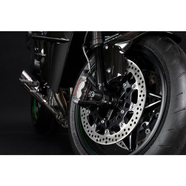 TRICKSTAR トリックスター フロントアクスルスライダー Ninja H2 ZX-10R Ninja H2 SX SE＋ Ninja ...