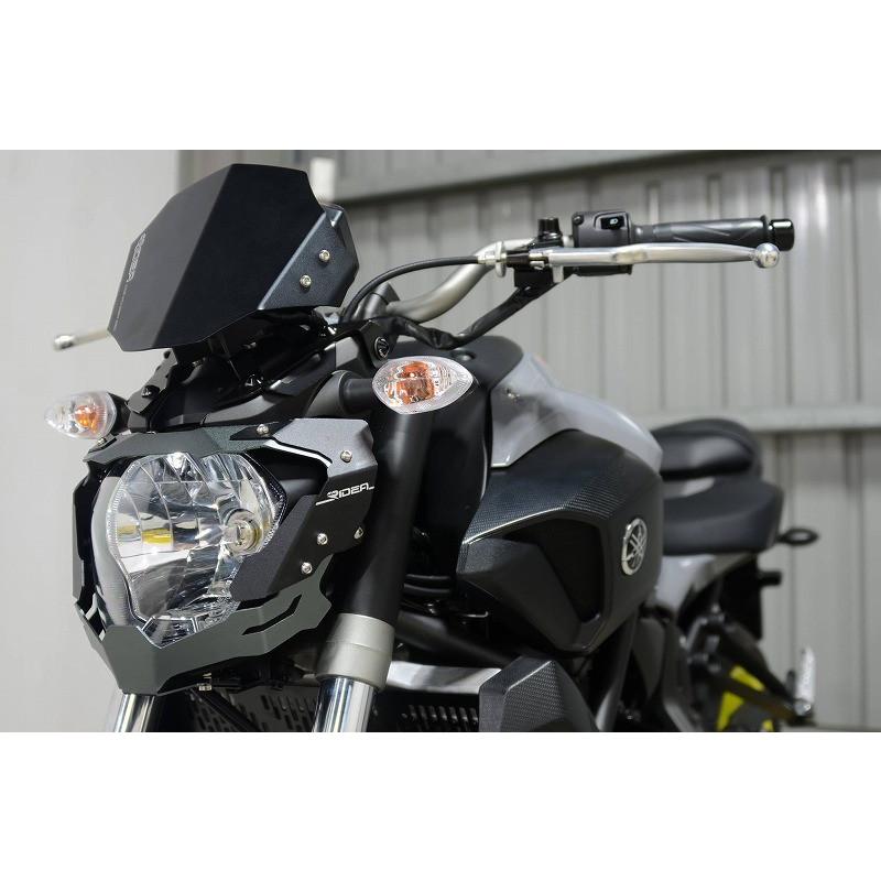 RIDEA リデア ヘッドライトカバー カラー：チタン MT-07 YAMAHA ヤマハ ヘッドライト 灯火類 電装系 : ウェビック1号店 - 通販 - Yahoo!ショッピング