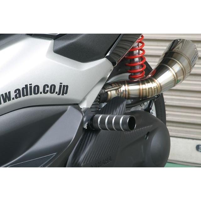 ADIO アディオ バックステップキット カラー：ブラック NMAX 155 [SG50J (BV4) ] NMAX 155 [SED6J] NMAX 155 [SE86J (2DS2 ...