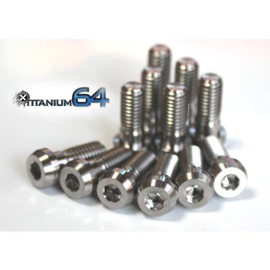 TITANIUM64 TITANIUM64:チタニウム64 フロントローターボルト カラー：シャイニングイエロー S4 (916 ...