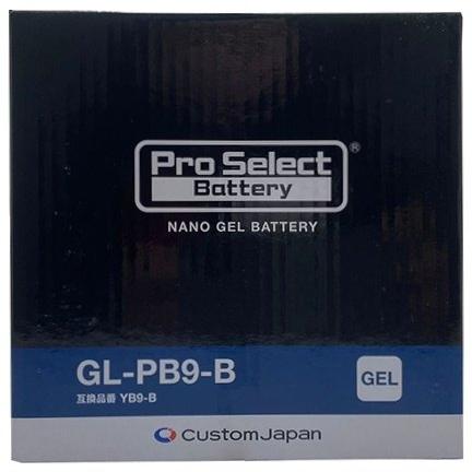Pro Select Battery プロセレクトバッテリー ナノ・ジェルバッテリー【GL-PB9-B】 鉛系バッテリー バッテリー関連 : ウェビック1号店 - 通販 - Yahoo!ショッピング