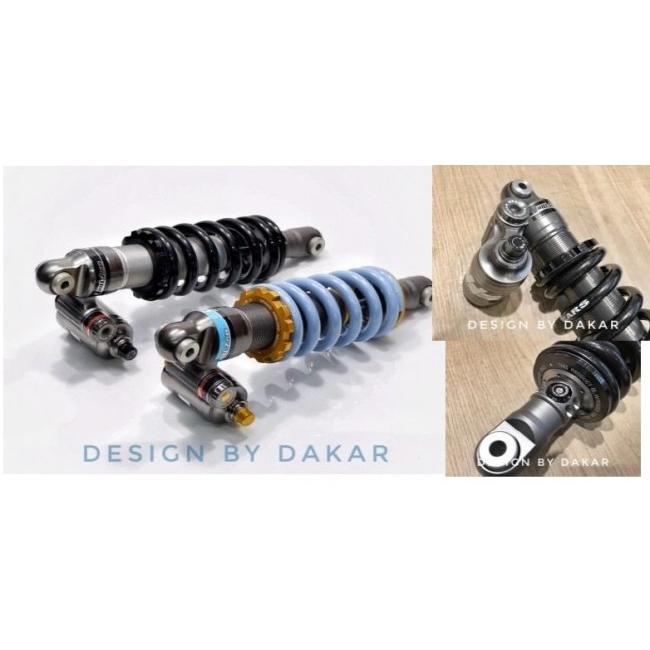 DK design DK design:ディーケーデザイン GEARS RACING リアショック カラー：ブルー RnineT BMW ...
