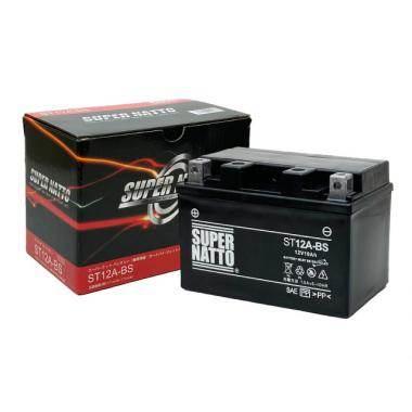 SUPER NATTO スーパーナット スーパーナット【長寿命・長期保証】【バイクバッテリー】 鉛系バッテリー バッテリー関連 : ウェビック1号店 - 通販 - Yahoo!ショッピング