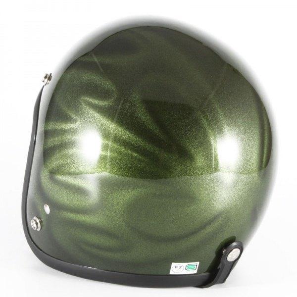 72JAM JET HELMET 72ジャム ジェットヘルメット GHOST FLAME ヘルメット : ウェビック1号店 - 通販 - Yahoo!ショッピング