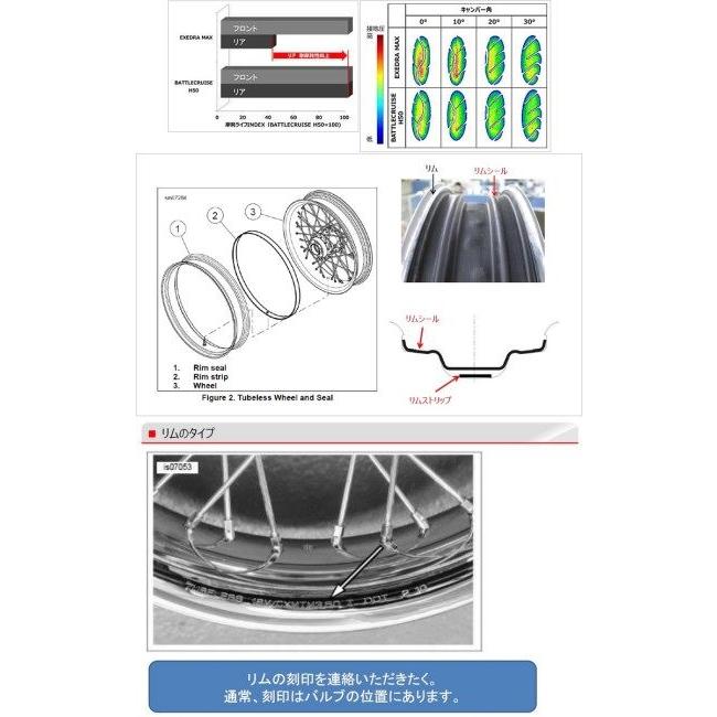 BRIDGESTONE ブリヂストン BATTLECRUISE H50【180／65 B16 M／C 81H】バトルクルーズ エイチゴーマル ...