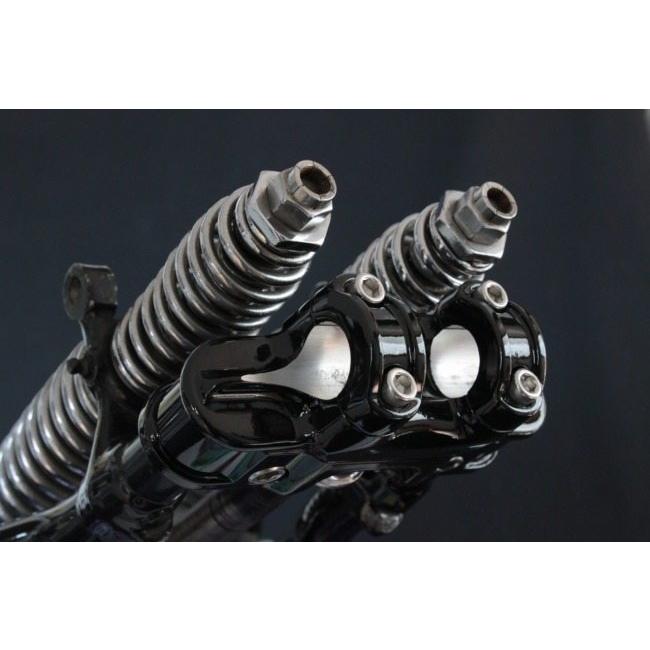 FORK フォーク ナローライズクランプ＆バーセット NRC for Springer ＋ ”Low rise” Bar : 23832506 ...