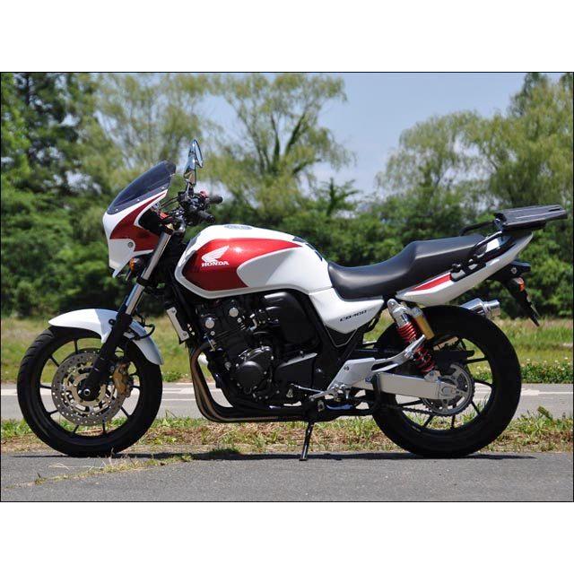 CHIC DESIGN シックデザイン ロードコメット2 カラー：パールサンビームホワイト / スクリーンカラー：クリア CB400スーパーフォア HONDA ホンダ : 23839513 ...