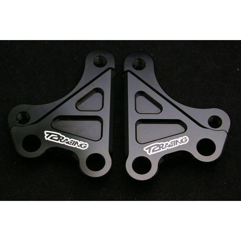 T2 Racing T2レーシング フロントキャリパーサポート カラー：ブラック NSR250R HONDA ホンダ : 23863652 ...