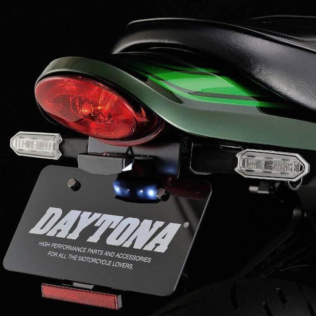 DAYTONA（バイク用品） DAYTONA デイトナ フェンダーレスキット 車検対応LEDライセンスランプ付き(ナンバー取付ステー ...