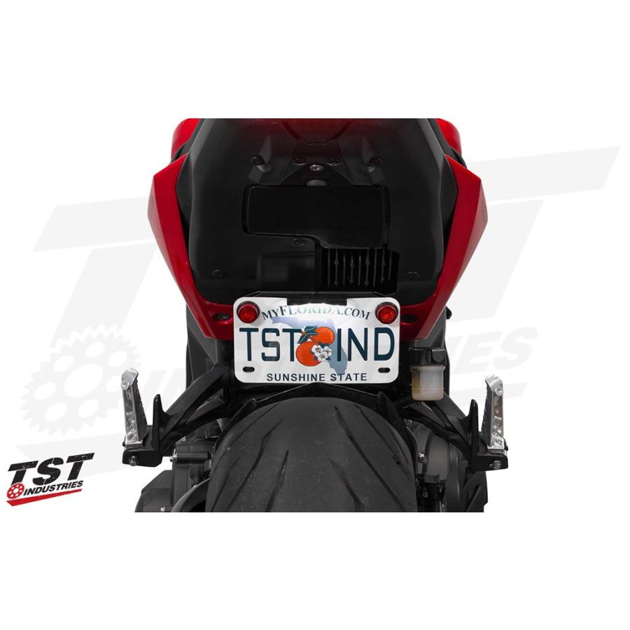 TST TST:ティーエスティー フェンダーレスキット LICENSE PLATE MOUNTING OPTION：Fixed Low FZ ...
