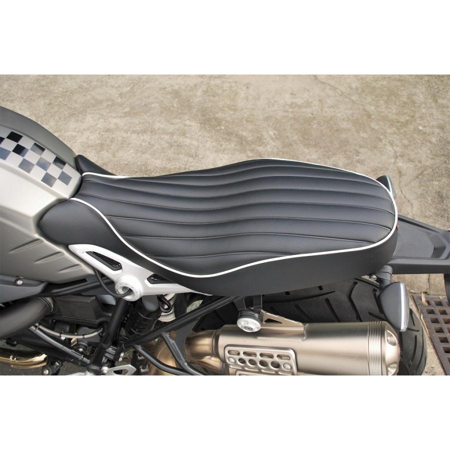 K＆H K＆H:ケイアンドエイチ ダブルシートA パイピング タイプ：タック2 RnineT :23897605:ウェビック1号店 - 通販 - Yahoo!ショッピング