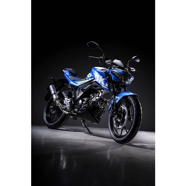 YAMAMOTO RACING YAMAMOTO RACING:ヤマモトレーシング SPEC-A フルエキゾーストマフラー サイレンサーカラー：チタン GSX-R125 GSX-S125 ...