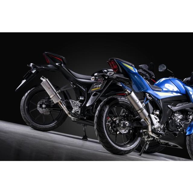 YAMAMOTO RACING ヤマモトレーシング SPEC-A フルエキゾーストマフラー サイレンサーカラー：チタン GSX-R125 GSX-S125 SUZUKI スズキ マフラー ...