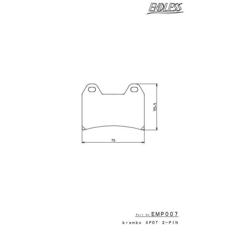 ENDLESS エンドレス レーシングシンタードパッド PRO 2 HONDA ホンダ YAMAHA ヤマハ SUZUKI スズキ APRILIA アプリリア DUCATI ドゥカティ ...