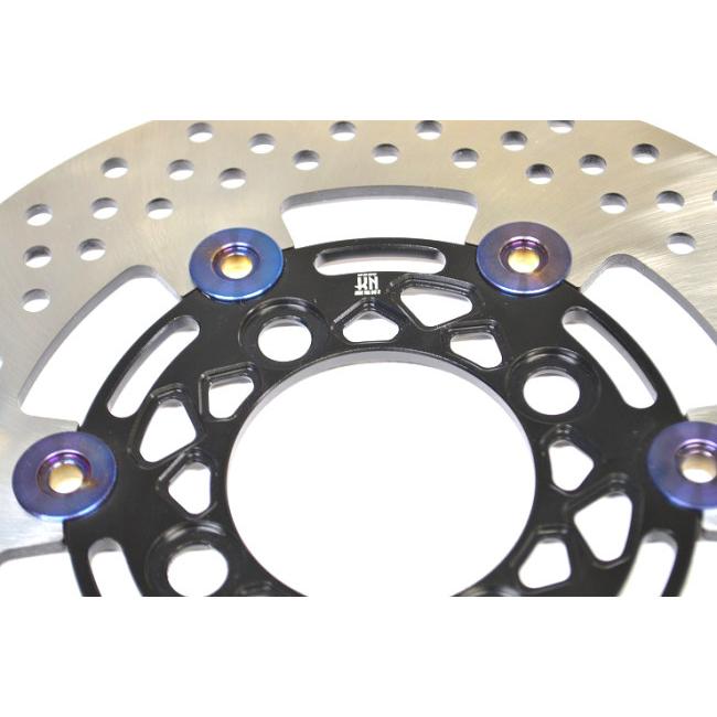 KN企画 ケイエヌキカク フローティングディスクローター220mm カラー：ブルー PCX125 PCX150 ディオ110 SHモード GROM MSX125 MSX125SF モンキー ...