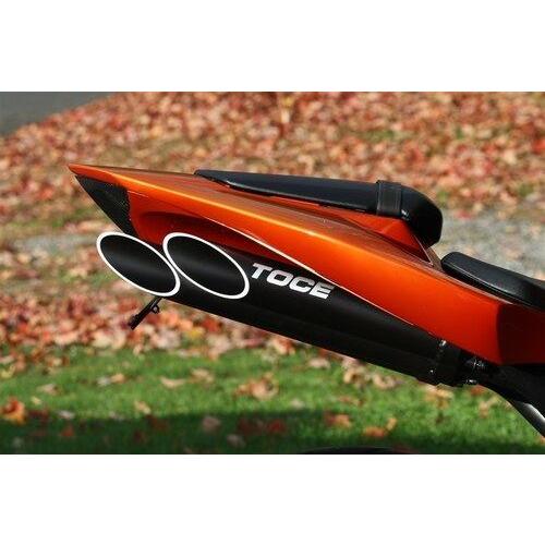 TOCE TOCE:トゥース T-Slash スリップオンマフラー Finish type(Midpipe)：Satin Finish YZF ...