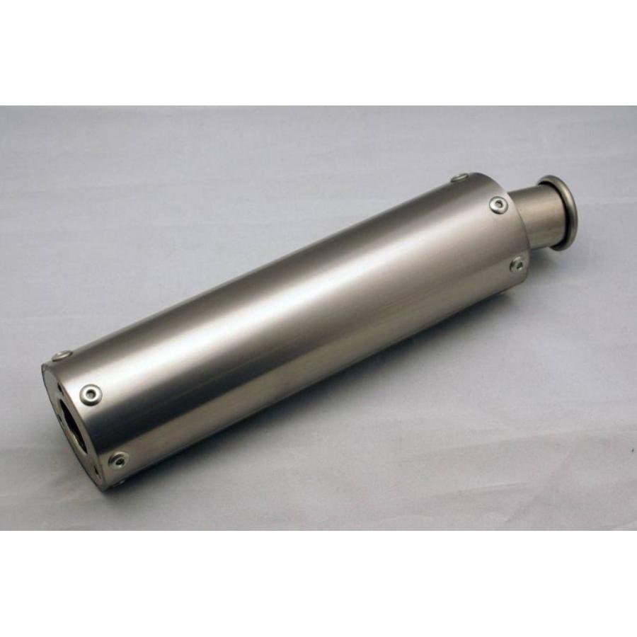 T2Racing T2 Racing T2レーシング フルチタンサイレンサー [プレーン] ステッカータイプ：楕円 スリップオンマフラー ...