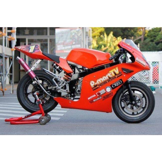 T2 Racing T2 Racing:ティーツーレーシング SPECIALチャンバー用 リペアサイレンサー カラー：シルバー / ステッカー ...