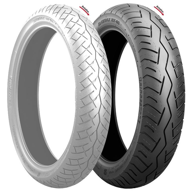 BRIDGESTONE ブリヂストン BATTLAX BT-46(Hレンジ) TOURING 【110/90-18M/C 61H T/L ...