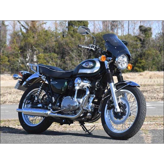 CHIC DESIGN シックデザイン ガイラシールド カラー：クリア / サイズ：S W800 KAWASAKI カワサキ スクリーン : 24153706 : ウェビック1号店 - 通販 ...