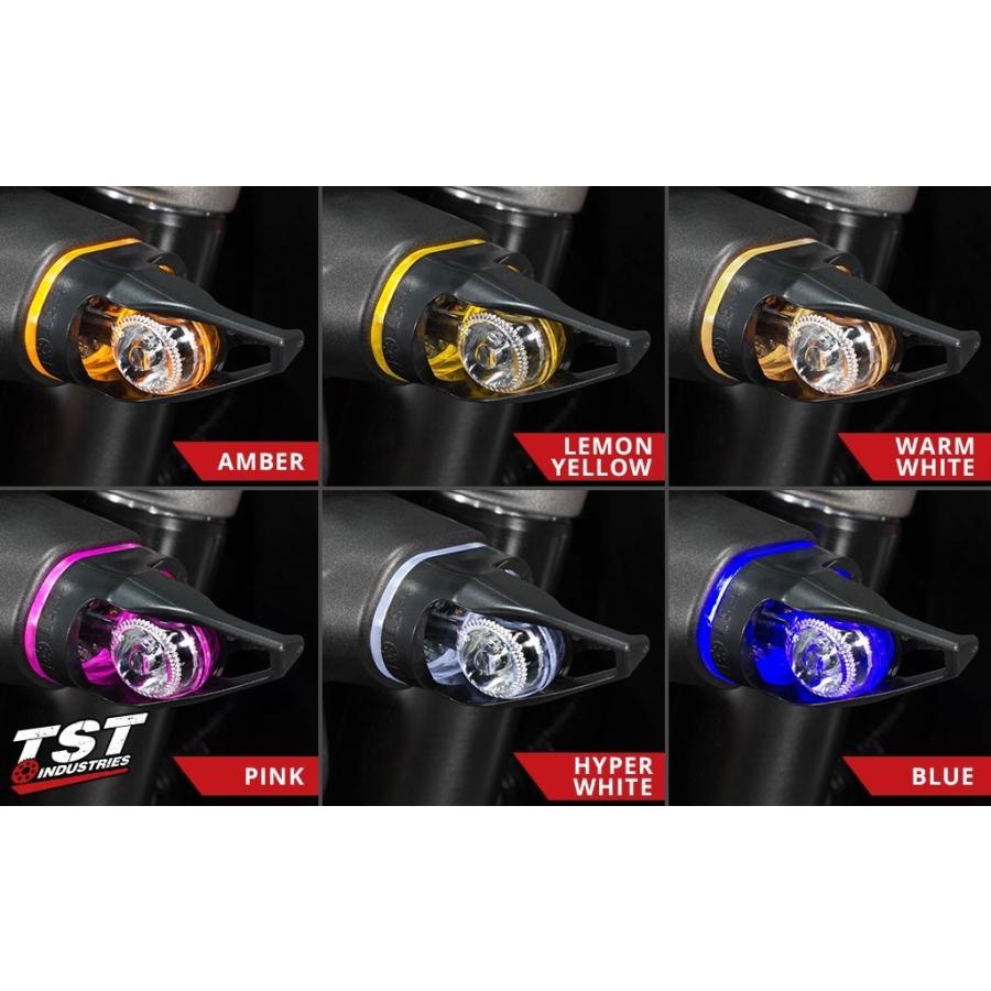 TST TST:ティーエスティー MECH-GTR フロントLEDウインカー Select Glow Color：Warm White ...