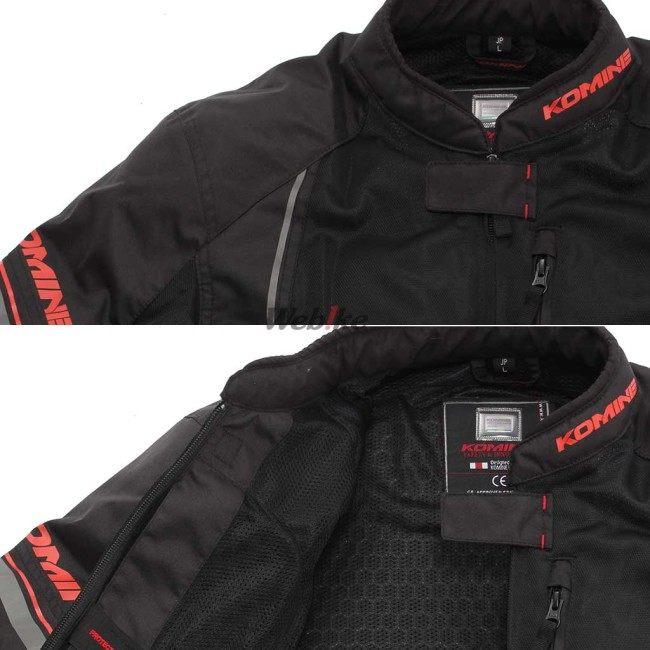 コミネ KOMINE JK-146 プロテクトハーフメッシュジャケット サイズ：3XL メッシュジャケット ジャケット アパレル : ウェビック1号店 - 通販 - Yahoo!ショッピング