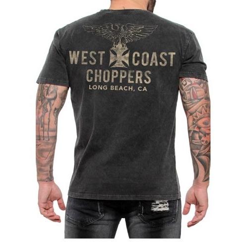 WEST COAST CHOPPERS ウエストコーストチョッパーズ WCC Eagle vintage T-shirt [WCC イーグル ヴィンテージ Tシャツ ] EU size：L ...