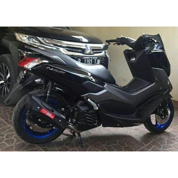 R9 Exhaust R9 Exhaust:アールナインエキゾースト Misano Black フルエキゾースト NMAX155 ...