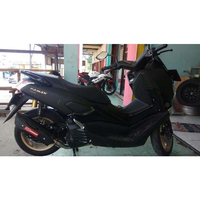 R9 Exhaust R9 Exhaust:アールナインエキゾースト Misano Black フルエキゾースト NMAX155 ...