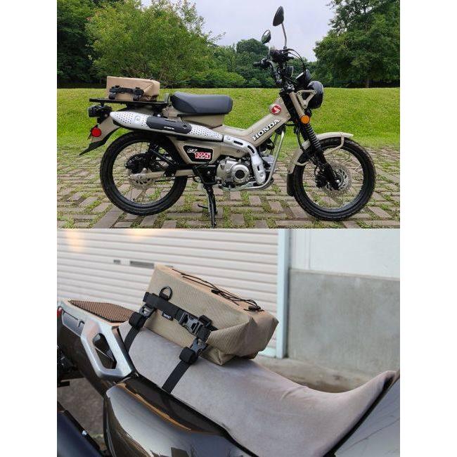 TTPL ティーティーピーエル touring7 [ツーリング7] 防水ツーリングバッグ カラー：コヨーテブラウン シートバッグ 車体用バッグ ...