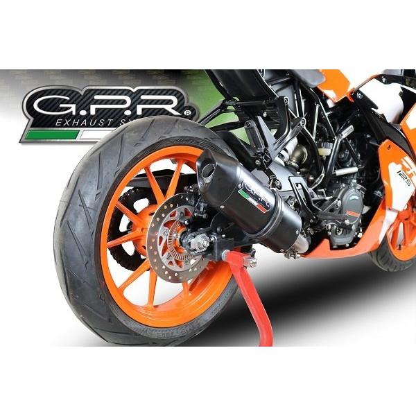 GPR ジーピーアール RACING スリップオンマフラー RC 125 KTM マフラー : ウェビック1号店 - 通販 - Yahoo!ショッピング