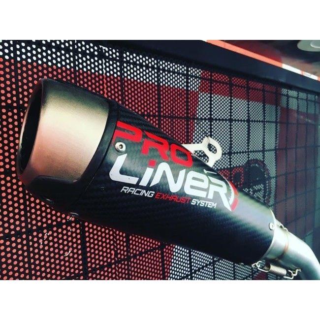 Pro Liner プロライナー TR2 カーボン ロング フルエキゾーストマフラー X-MAX 250 XMAX300 YAMAHA ヤマハ ...