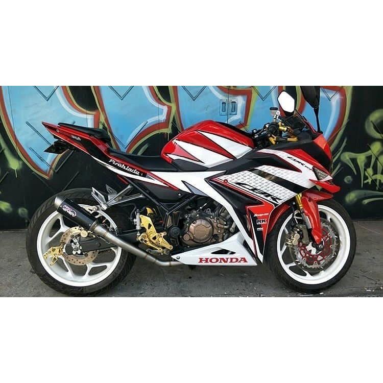 Pro Liner プロライナー TR1 R カーボン フルエキゾーストマフラー タイプ：TR1 ロング(250mm) CBR150R ...