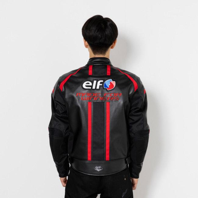 elf エルフ アパレル EJ-W108 Evoluzione PU Leather Jacket [エヴォルツィオーネPUレザージャケット] サイズ：3L : ウェビック1号店 - 通販 ...