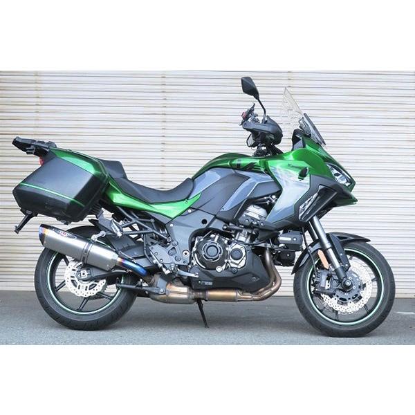 BEET ビート NASSERT(ナサート) Evolution タイプII スリップオンマフラー カラー：メタルブラック VERSYS ...