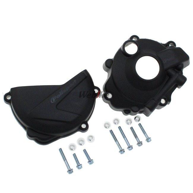 POLISPORT POLISPORT:ポリスポーツ CLUTCH AND IGNITION COVER PROTECTOR KIT クラッチ ...