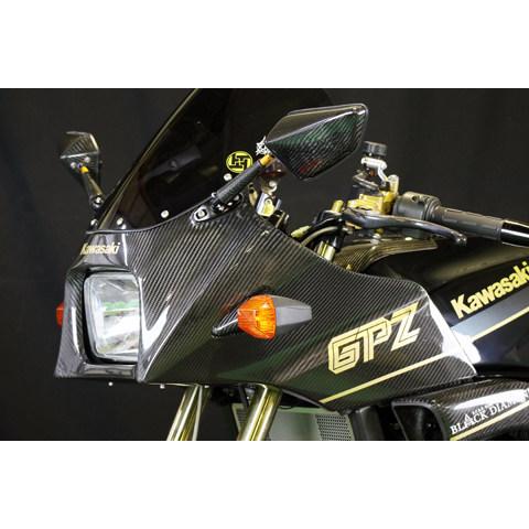 A-TECH エーテック アッパーカウルSTD タイプ：ドライカーボンケブラー(DCK)／クリア塗装済 GPZ750R GPZ750R-900R GPZ900R :24578346:ウェビック ...